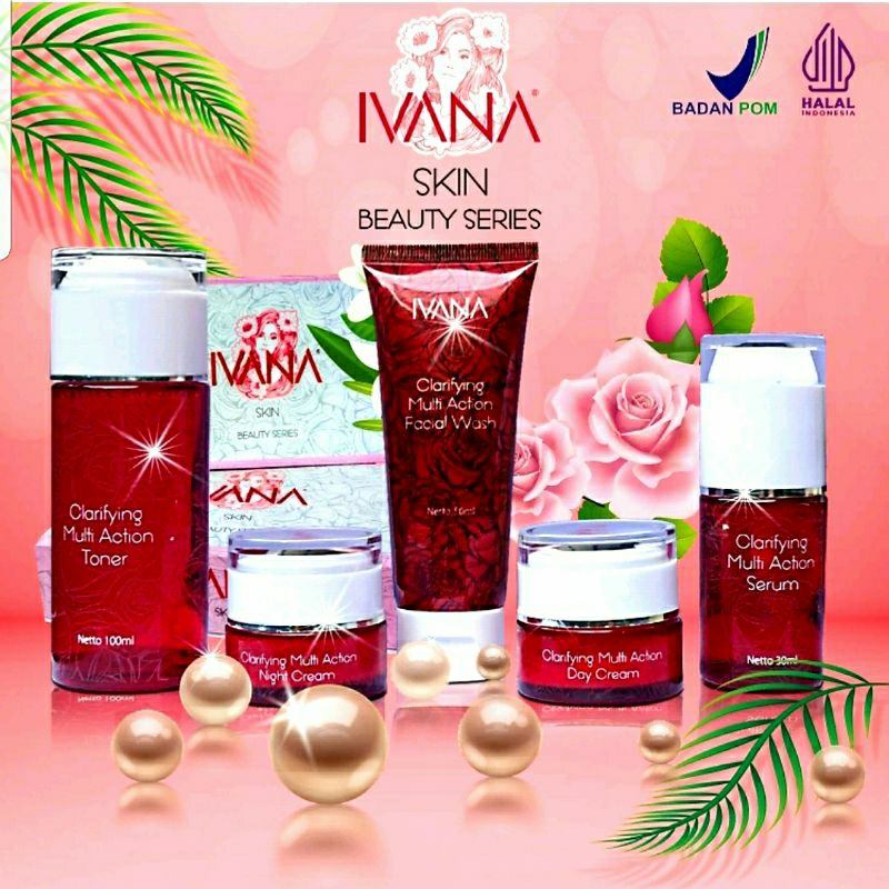 Jual IVANA Skin Beauty Exclusive Package/Set/Skincare/Hampers/Box/Paket ...