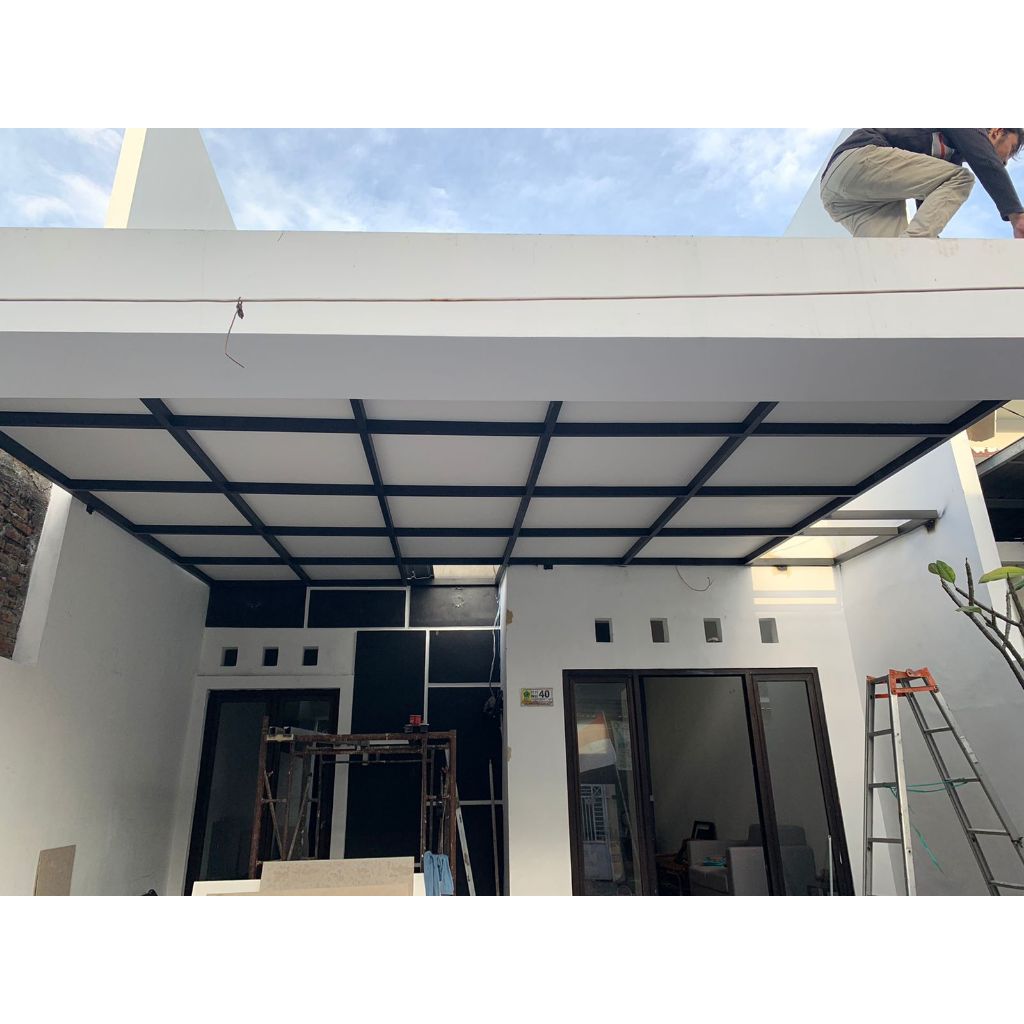 Jual KANOPI ATAP RUMAH GALVALUM & GRC | Shopee Indonesia