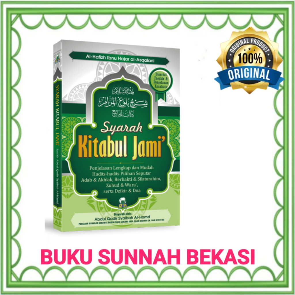 Jual Darul Haq | Syarah Kitabul Jami’ | Penjelasan Lengkap dan Mudah ...