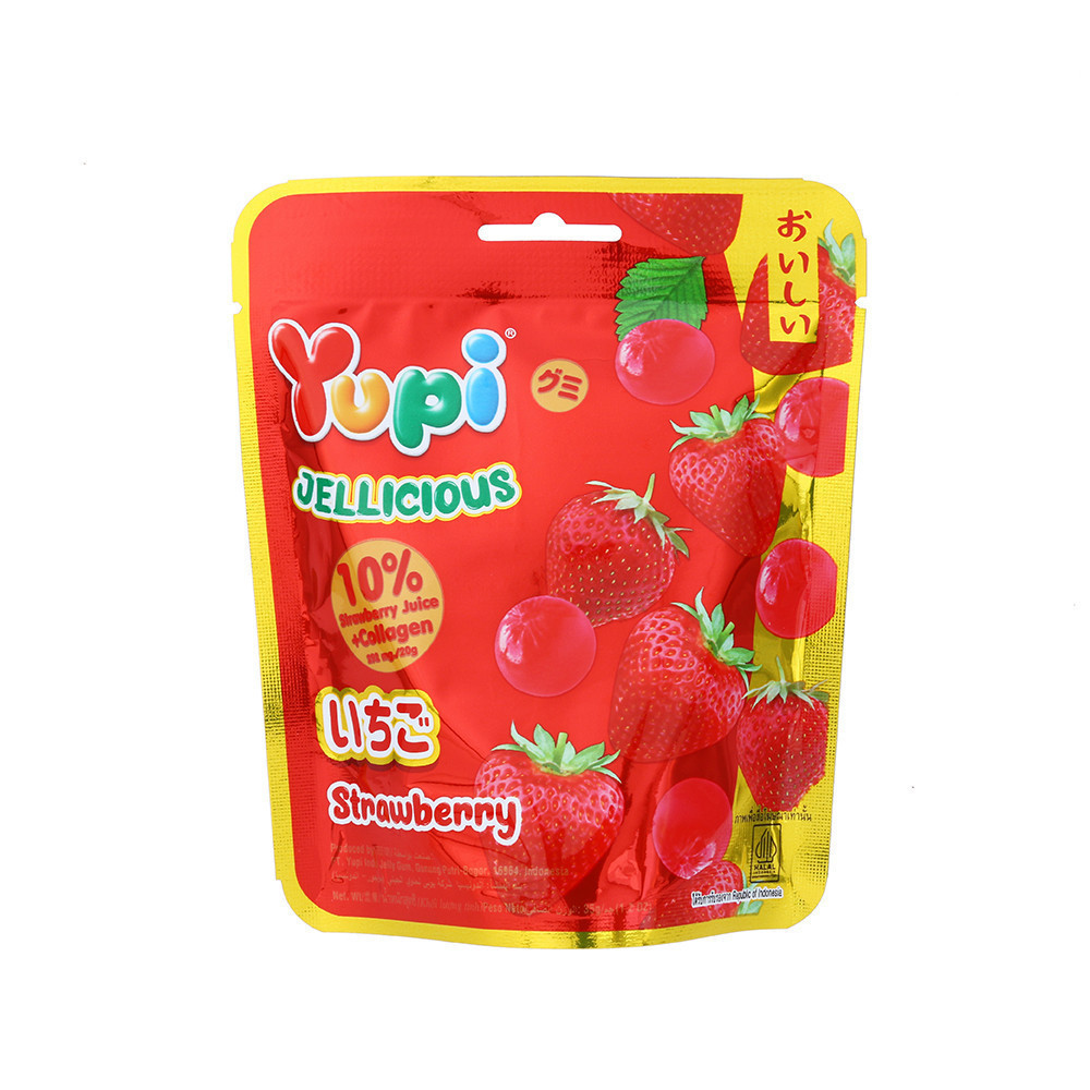 Jual Yupi Jellicious Strawberry + Collagen Original | Yupi Thailand ...