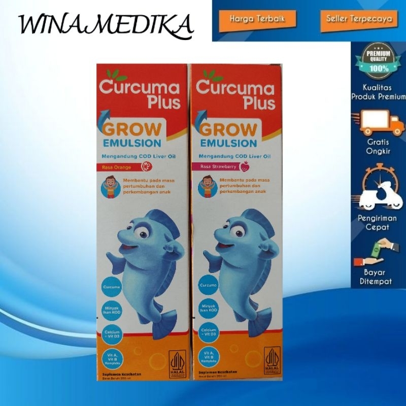 Jual CURCUMA GROW EMULSION 200 ML | Shopee Indonesia