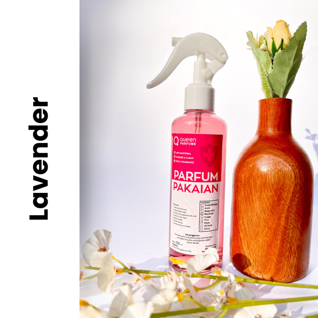 Jual Parfum Laundry Pewangi Pakaian Lavender 250ml Botol Spray Plastik ...