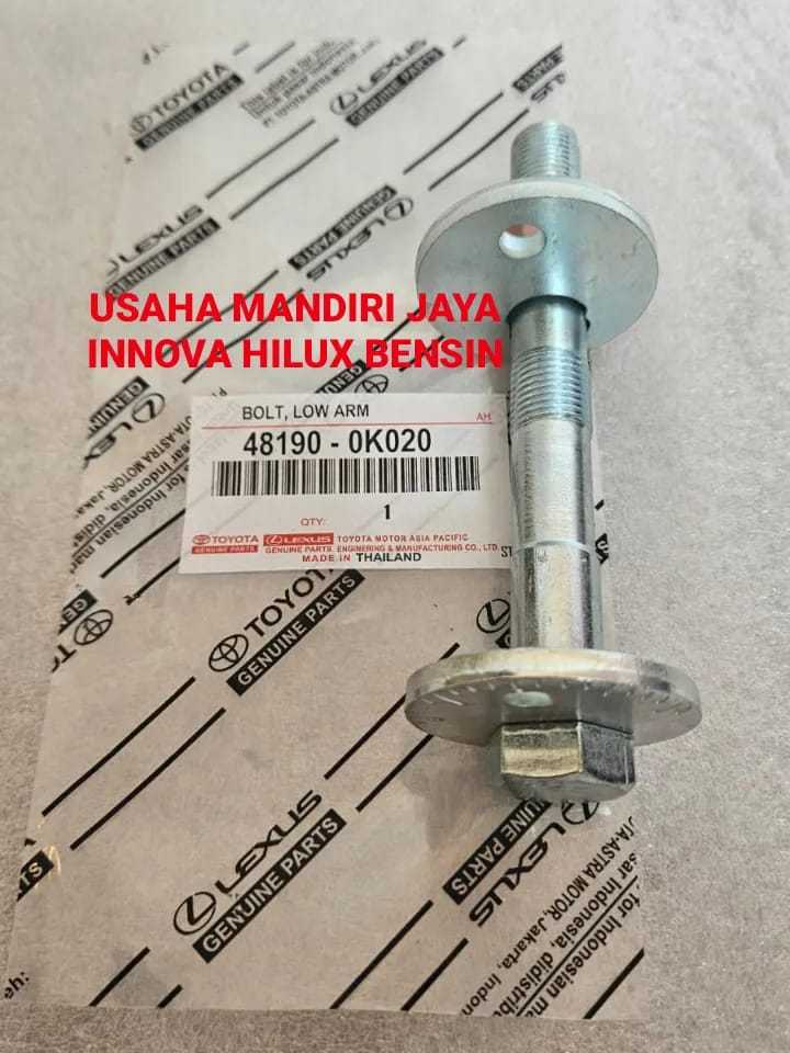 Jual BAUT LOWER ARM INNOVA HILUX BENSIN 48190-0K020 BAUT SAYAP INNOVA ...