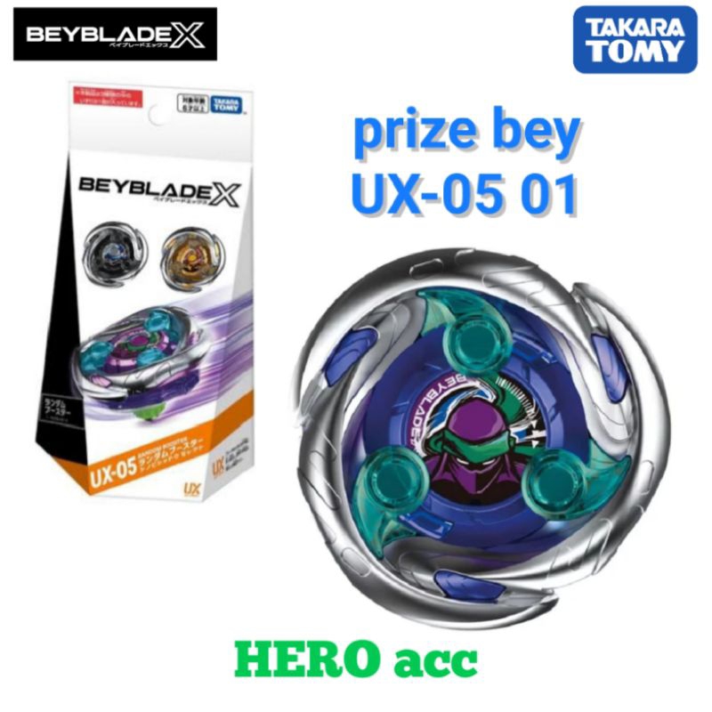 Jual Beyblade X UX-05 01 Shinobi Shadow 1-80MN (prize bey) Original ...