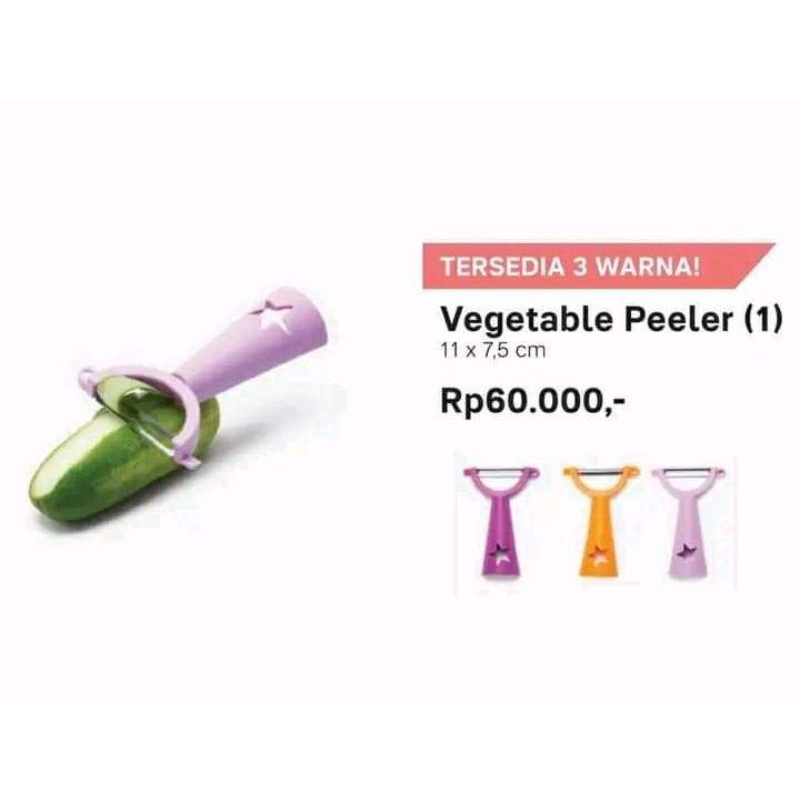 Jual Vegetable Peller (1) Parutan Serutan Tupperware | Shopee Indonesia