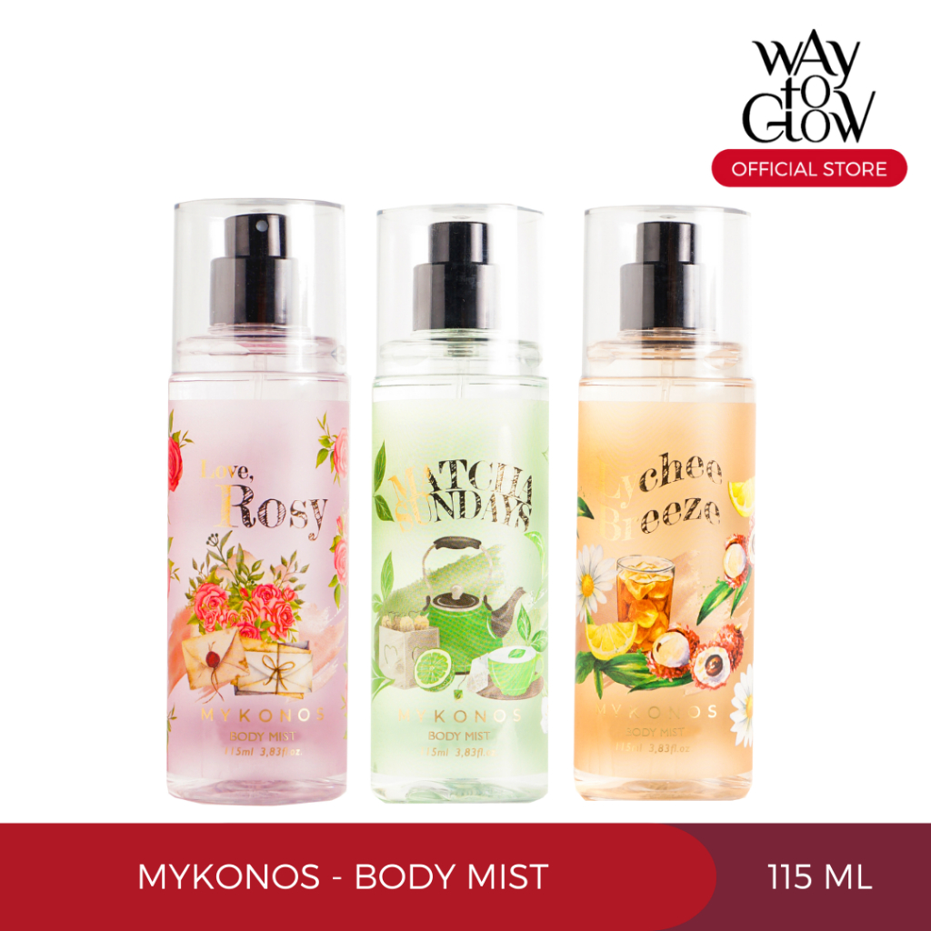 Jual Mykonos Body Mist 115 ML All Variant | Shopee Indonesia