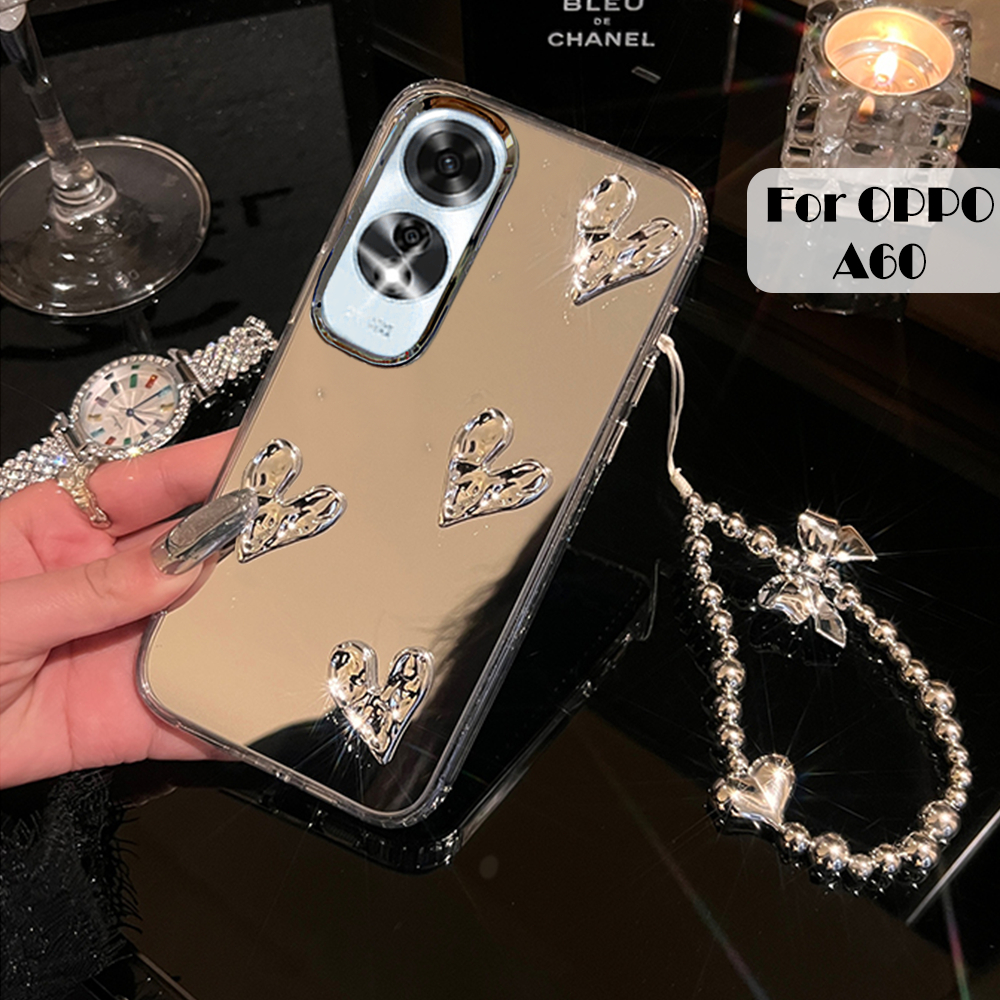 Jual Gaya baru 2024 Case Oppo A60 A79 5G A58 A57 2022 A77S 4G A96 A76 A78 A98 5G 4G A38 A18 ...