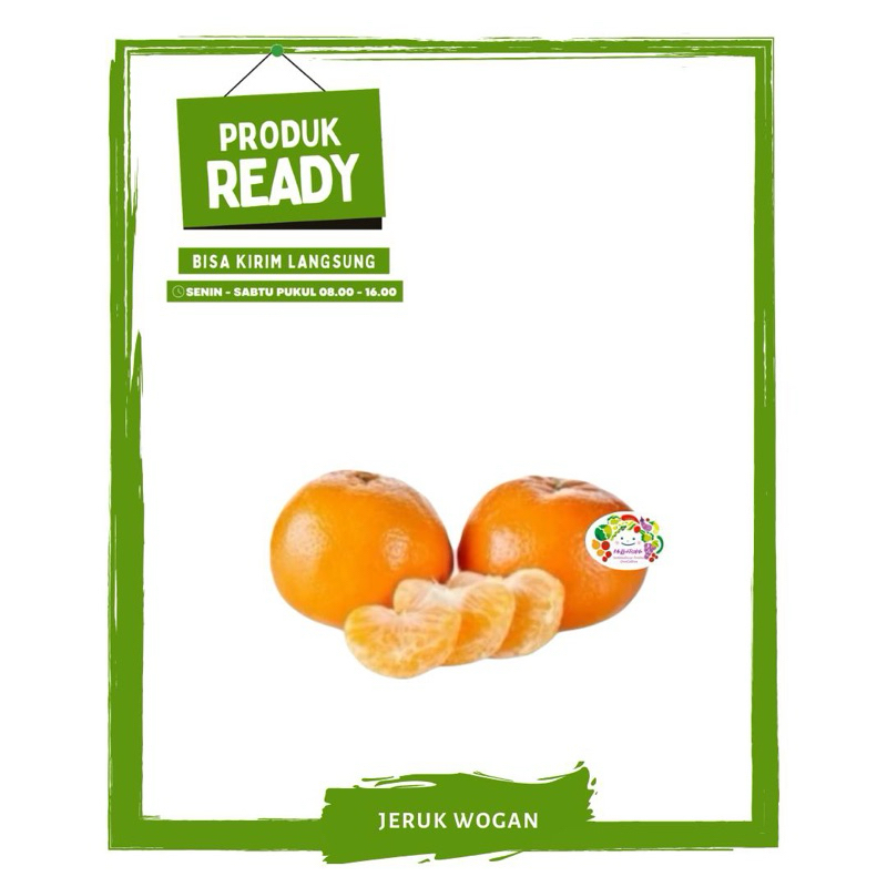 Jual Jeruk Wogan / Buah Buahan Segar Ready On Mallahrizwa | Shopee ...