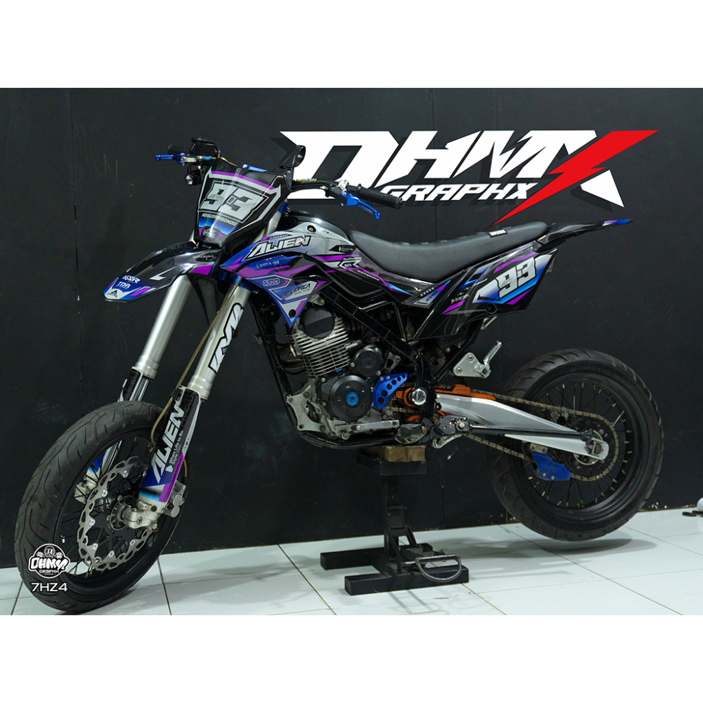 Jual DHMX Decal Sticker D Tracker D-Tracker 150 (DT-112 S) | Shopee Indonesia