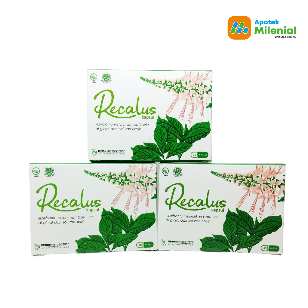 Jual Recalus isi 10 Kapsul / Membantu Meluruhkan Batu Urin Di Ginjal ...