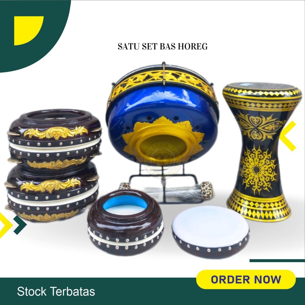 Jual Hadroh 1 Set Kaulitas Super Rebana Bas Banjari Terbangan Bass ...