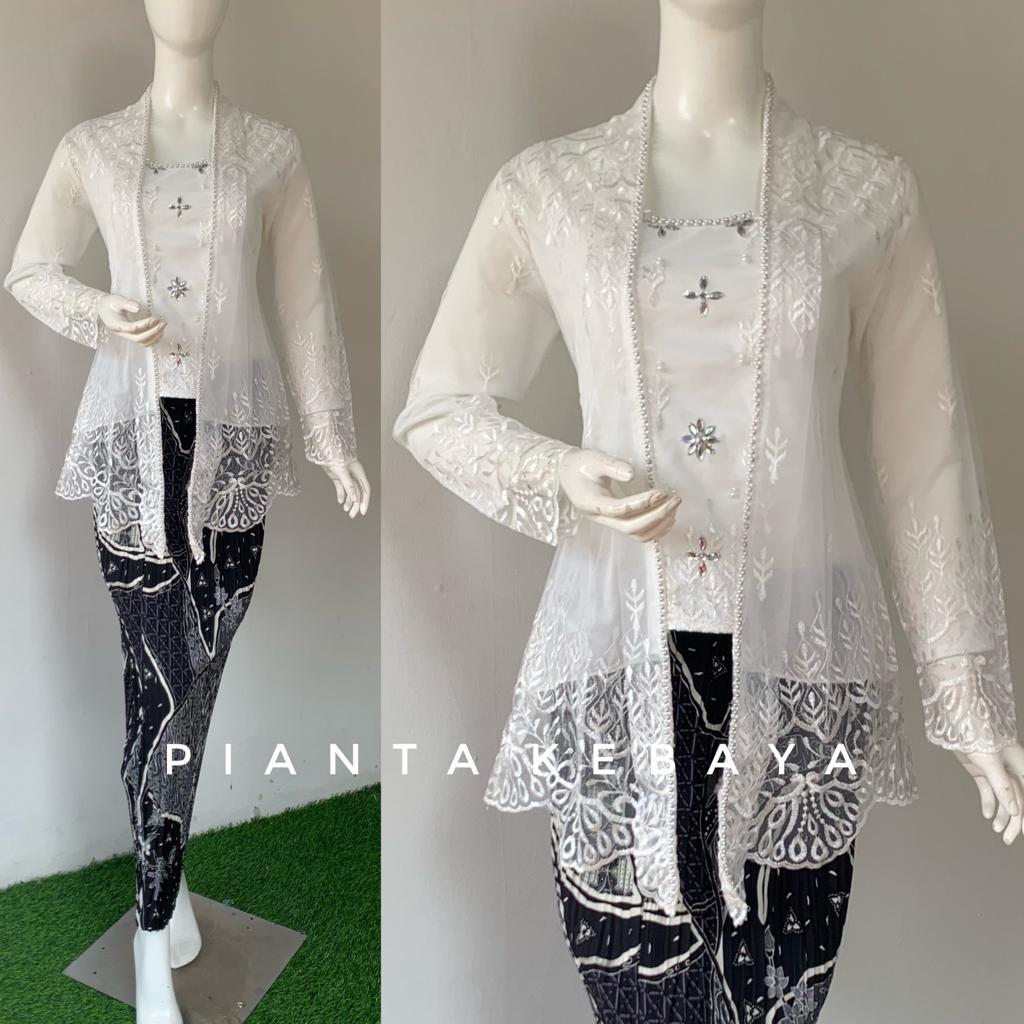 Jual Kebaya Kutubaru Tille Bordir Premium Part 2 | Kebaya Kutubaru Payet | Kebaya Modern Wisuda ...