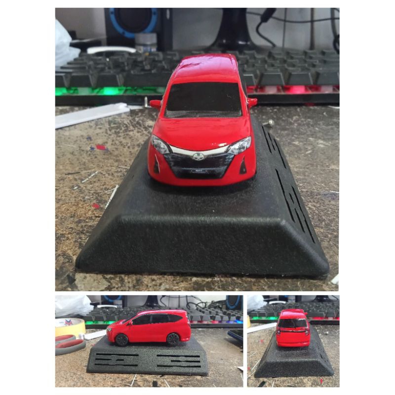 Jual (Skala 1 : 45) Pajangan Interior Mobil Miniatur New Calya | Shopee ...