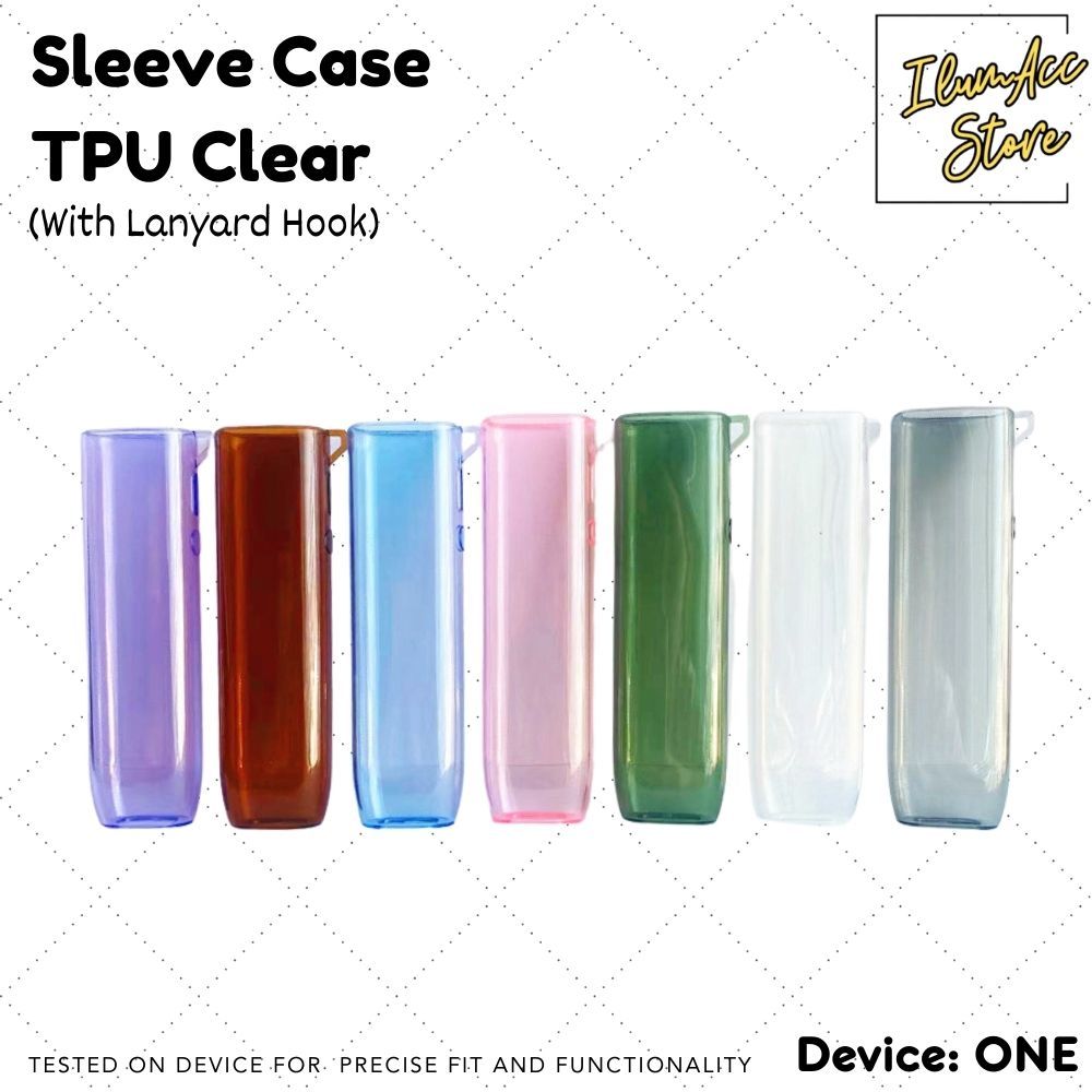 Jual Case Sleeve TPU Clear Case for iluma~one with Lanyard Hook ...