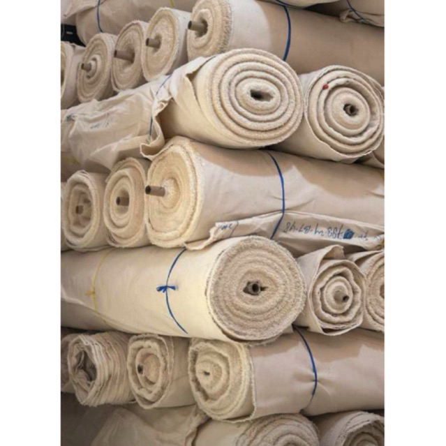 Jual BARATEX - Kanvas Twill Greige 14 oz Per Meter - Kanvas Natural ...