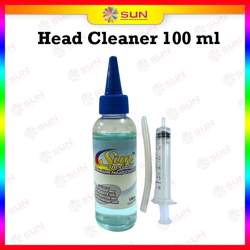 Jual SUN Specialist Head Cleaner 100 Ml Pembersih Head Printer Epson ...