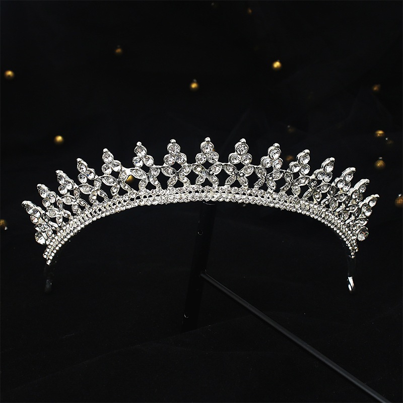 Jual Mahkota Wisuda / Akad Murah - Silver Crown Simple - Wedding Crown ...