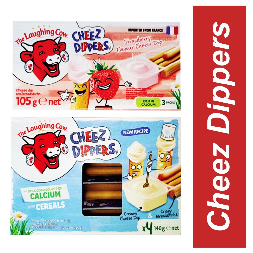 Jual Biscuit The Laughing Cow Cheez Dippers PROMO | Shopee Indonesia