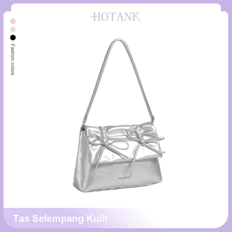 Jual Shoulder Bag Tas selempang kulit wanita y2k lucu bag korea bag ribbon bag momo bag | Shopee ...