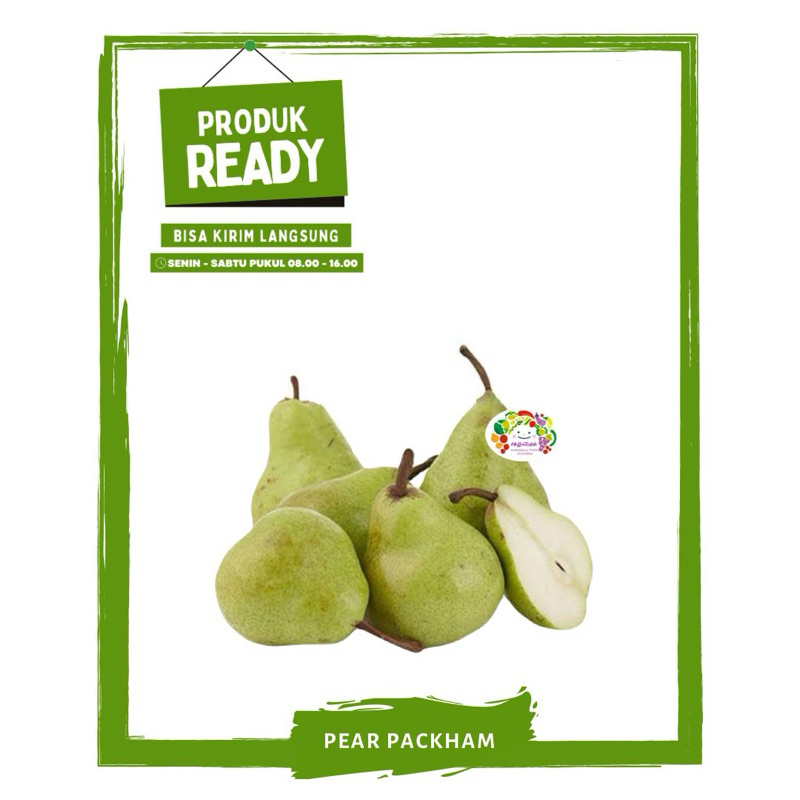 Jual Pear Packham / Pir Jambu / Buah Buahan Segar Ready Off Mallahrizwa ...