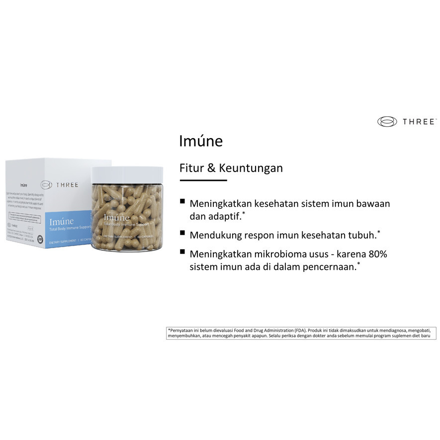 Jual Three Imune - iii Total Body Immune Support - Multivitamin Untuk ...