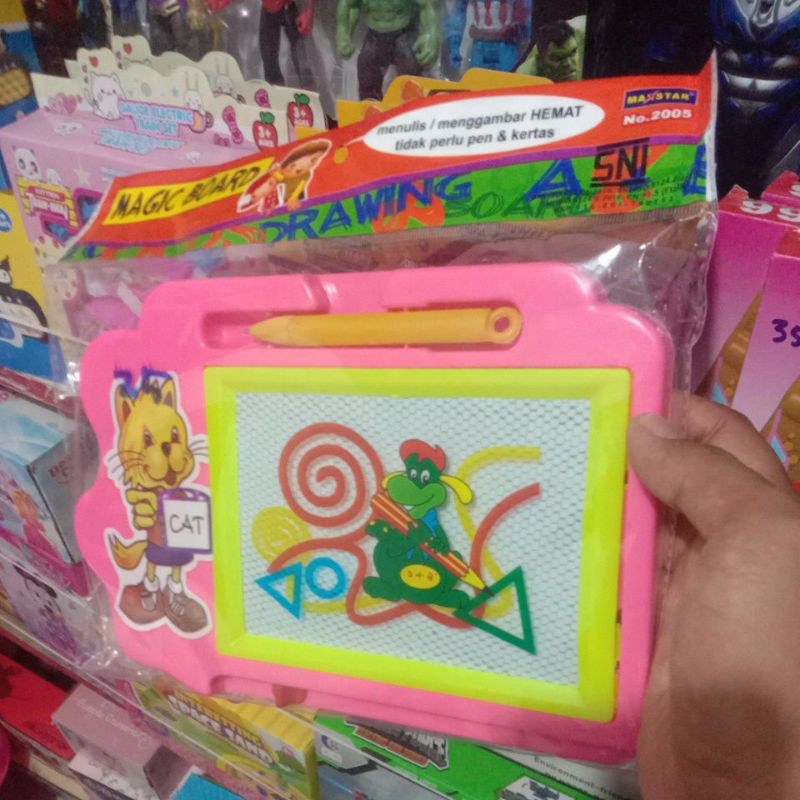 Jual Mainan Papan Tulis Magic Drawing Board | Shopee Indonesia