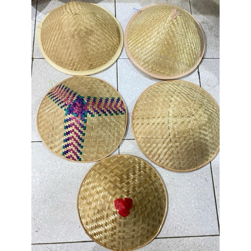 Jual (BISA COD) CAPIL BAMBU ANYAM TRADISIONAL TOPI | Shopee Indonesia