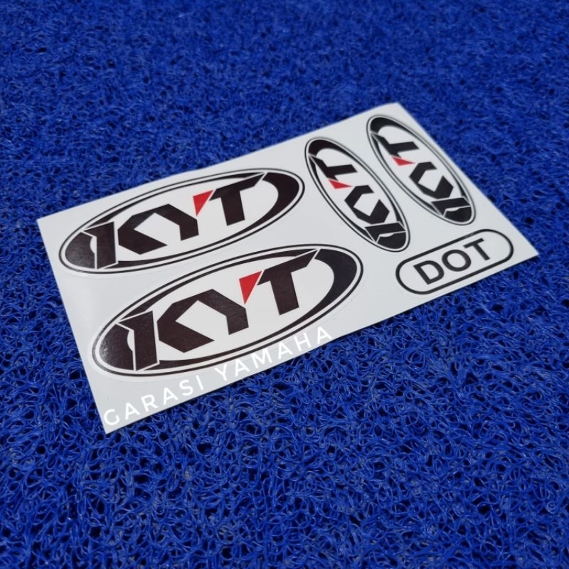 Jual Sticker helm kyt stiker kyt set sticker helmet kyt sticker helmet ...