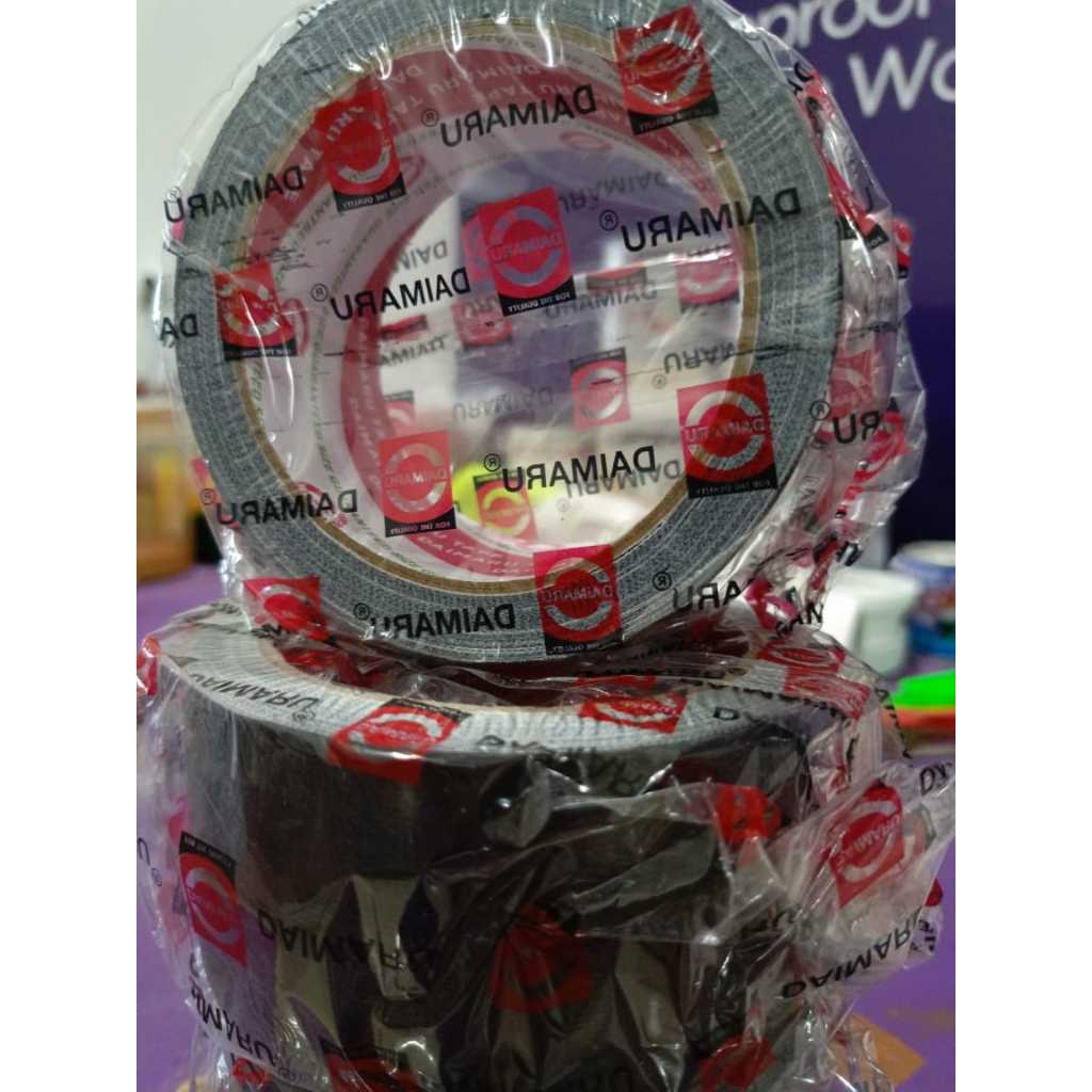 Jual Lakban Kain Hitam Daimaru 2 inch | Shopee Indonesia