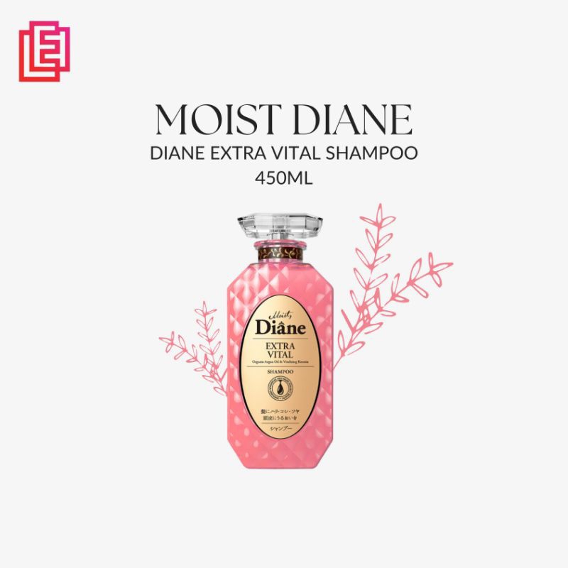 Jual MOIST DIANE EXTRA VITAL SHAMPOO 450ML | Shopee Indonesia