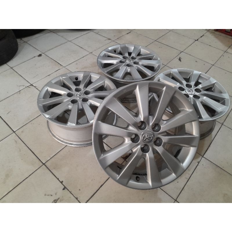 Jual Velg pelek mobil Second murah oem Toyota Altis ring 16 bisa untuk sienta Corona absolut new ...