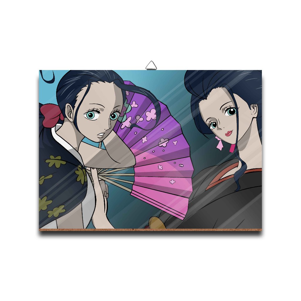 Jual Poster dinding kayu anime SHP NICO ROBIN - ONE PIECE material MDF ...