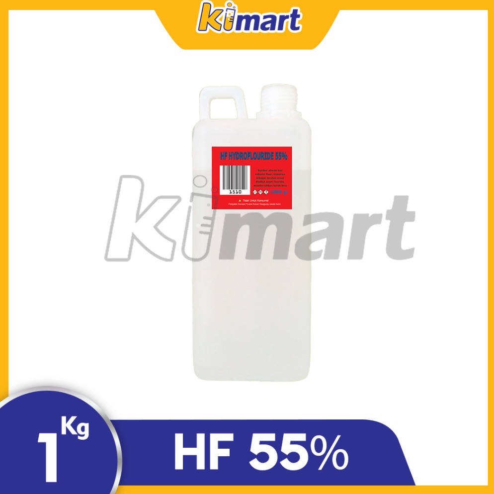 Jual Asam Florida Hidrogen Fluoride HF 55 1kg EXTRA BUBBLE WRAP KODE ...