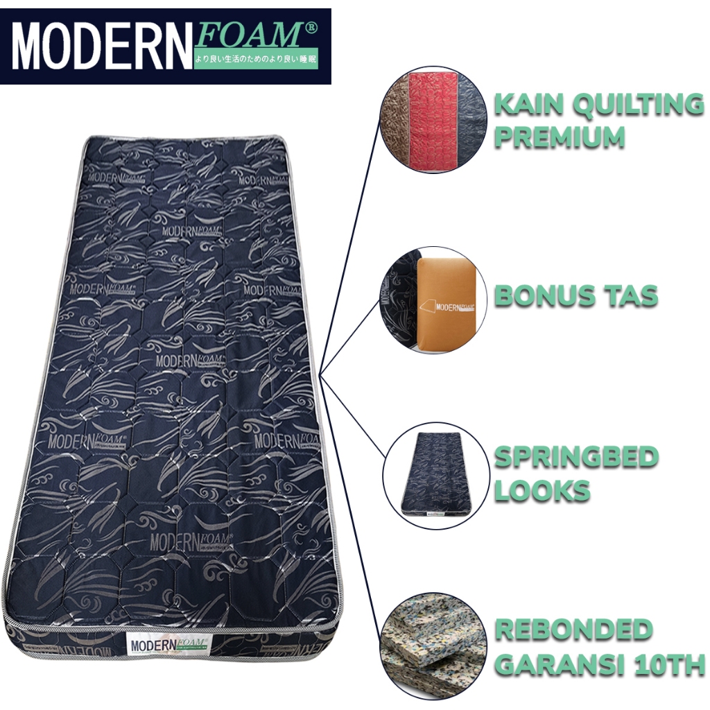 Jual Modern Foam Kasur Busa Matras Kasur Model Springbed Garansi Busa ...