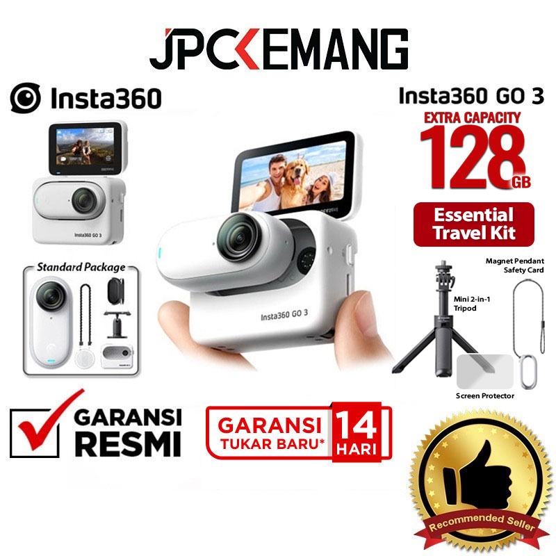 Jual Insta360 GO 3 Action Cam Camera Insta 360 GO3 Insta360 Garansi ...
