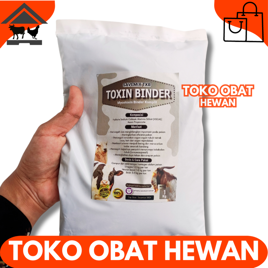 Jual SAVEMIX TOXIN BINDER 1 KG - Toxin Binder Pakan - Mencegah ...