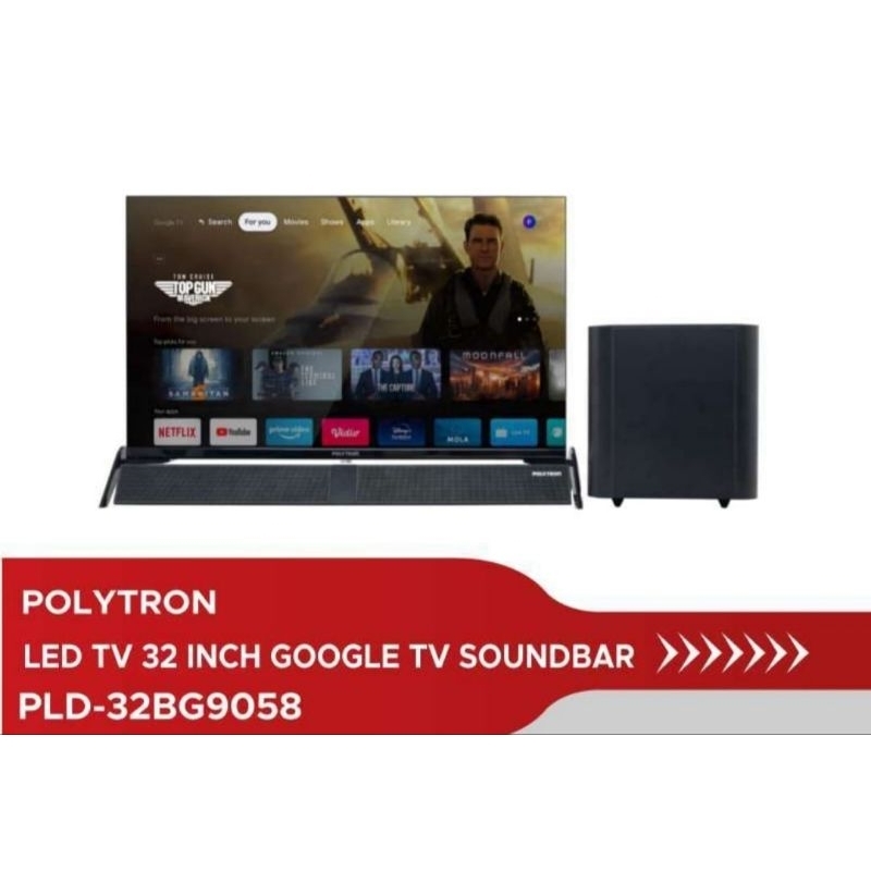 Jual LED TV POLYTRON 32 INCH GOOGLE TV BARU BERGARANSI RESMI | Shopee ...