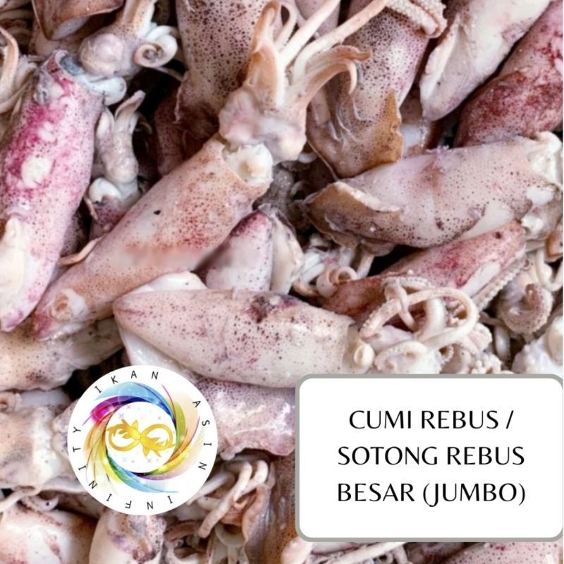 Jual Ikan asin Cumi Rebus / Sotong Rebus (Besar) (1000 gram / 1 kg) | Shopee Indonesia