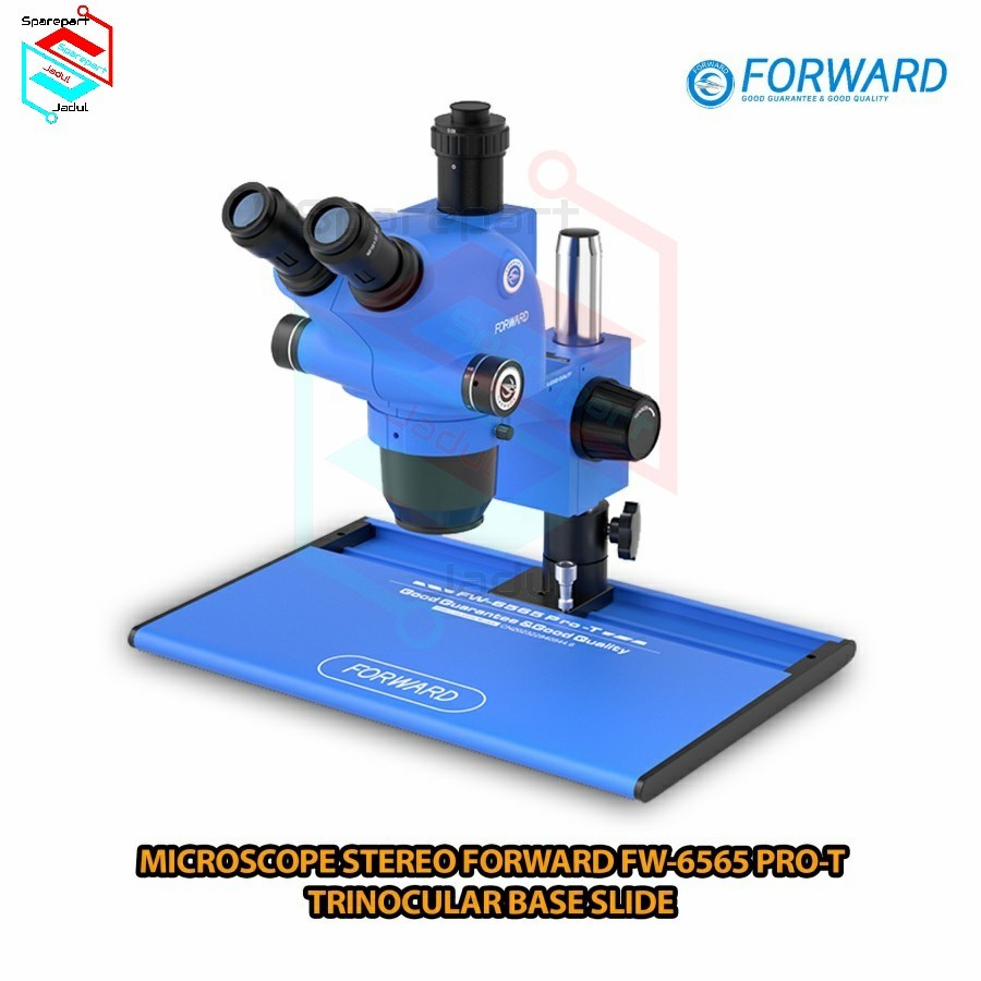 Jual Microscope Stereo Forward FW 6565 Pro T Trinoculer Base Slide ...