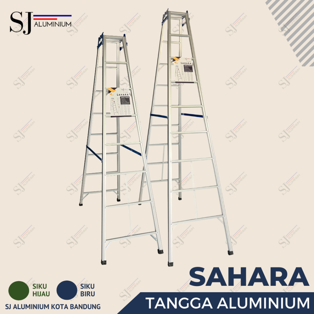 Jual SAHARA - Tangga Aluminium Lipat Multifungsi / Aluminium Ladder ...