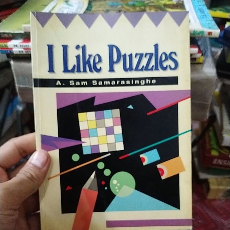 Jual buku I like puzzles by sam samarasinghe original | Shopee Indonesia