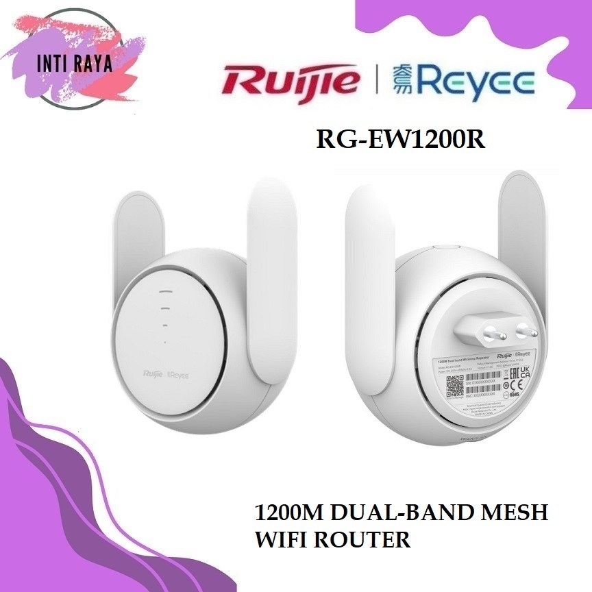 Jual RUIJIE RG-EW1200R 1200M Dual-band Mesh Wi-Fi Extender | Shopee ...