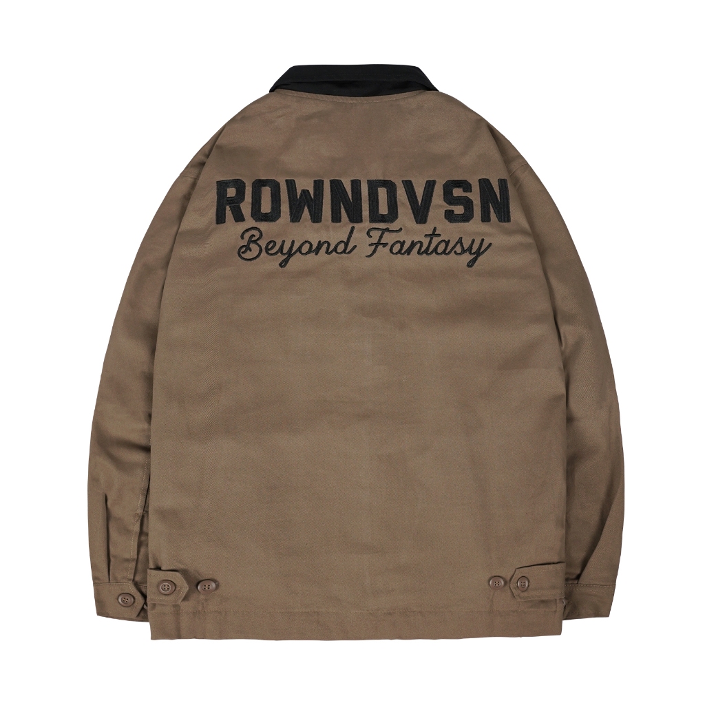 Jual Rown Division Official Deck Jacket - Rowndvsn Jaket Kanvas Volans ...