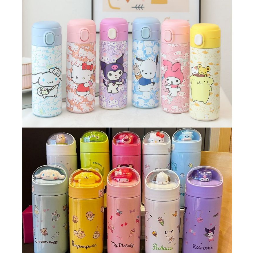 Jual Botol Minum Stainless 316/304 Termos Tumbler Karakter Cinnamoroll Kuromi My Melody Lucu ...