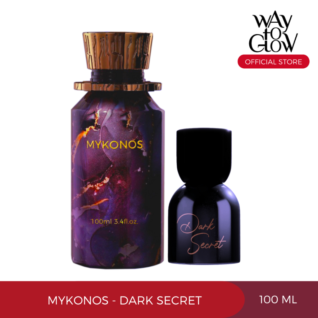 Jual Mykonos Dark Secret Extrait De Parfume Full size / Travel size ...