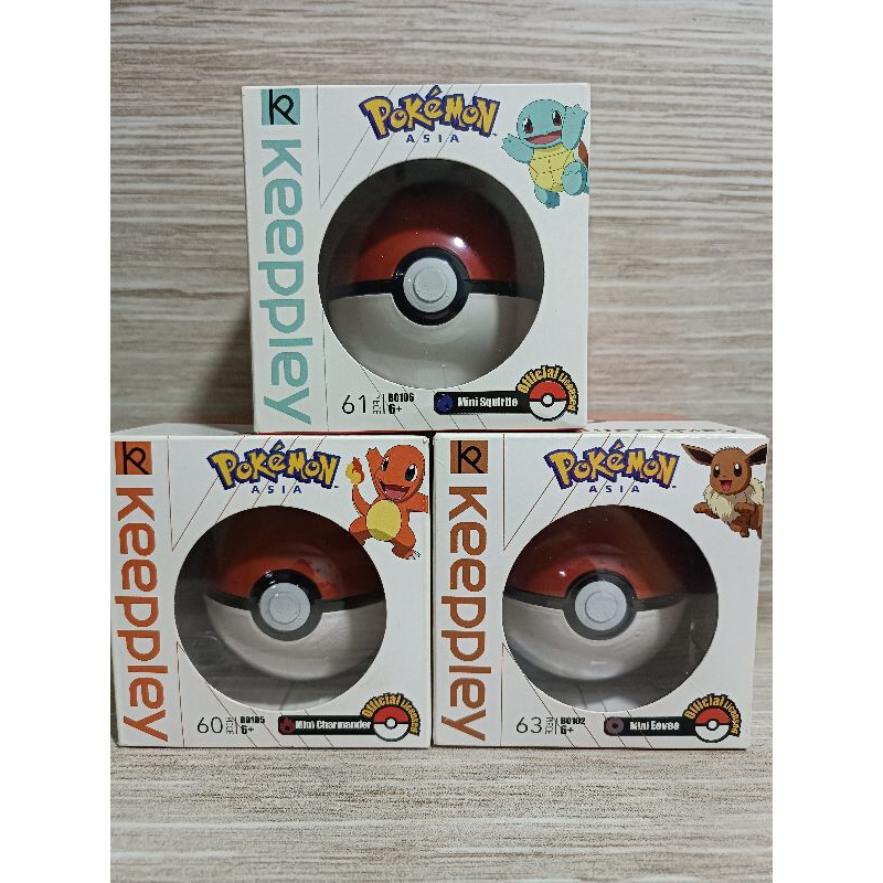 Jual Keeppley Block Figure - Mini Pokemon Ball Series | Shopee Indonesia