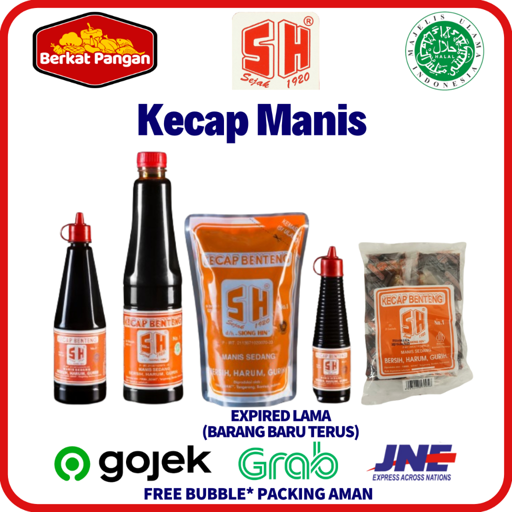Jual Kecap Manis Benteng SH 620 ml Botol Refill Pouch Semua Varian ...