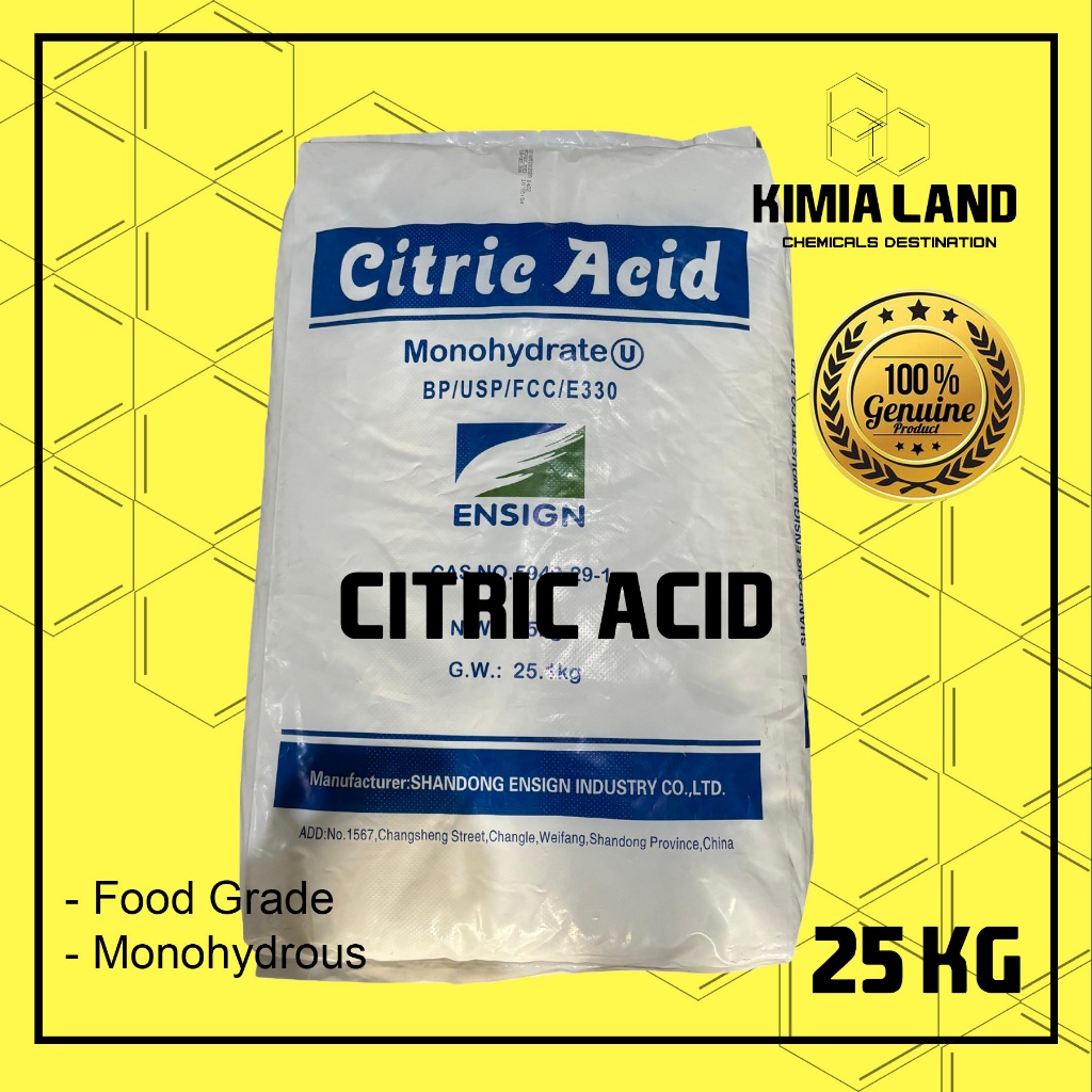 Jual Citrun / Citric Acid / Asam Sitrat 25 kg | Shopee Indonesia