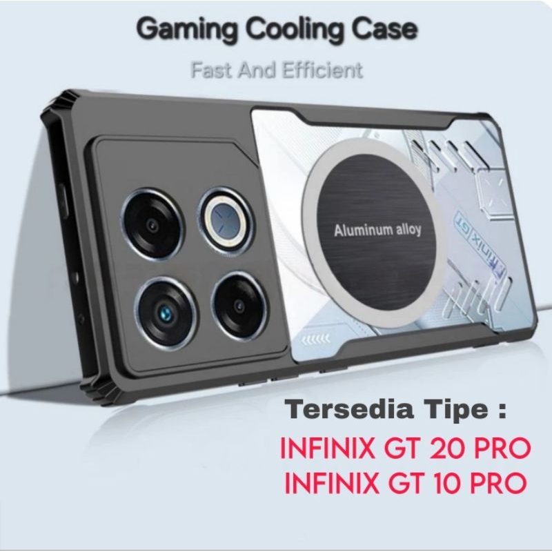 Jual Case Infinix GT 20 PRO / GT 10 PRO Casing Hybrid Cooling Cooler ...
