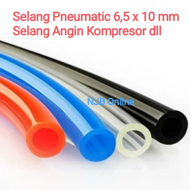 Jual Selang Angin Selang Pneumatic PU Ukuran 10 x 6,5 mm | Shopee Indonesia